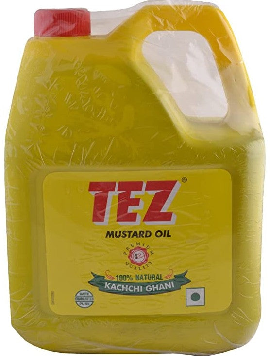 Tez Pungent Mustard Oil 5l - Prime Wholesale